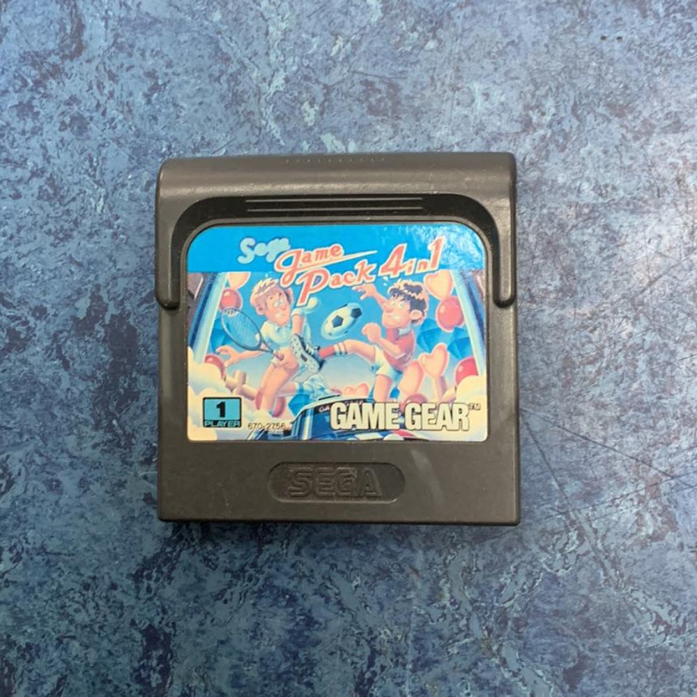 Pre-owned SEGA Game Gear Sports Game Pack 4 in 1 - Own4Less